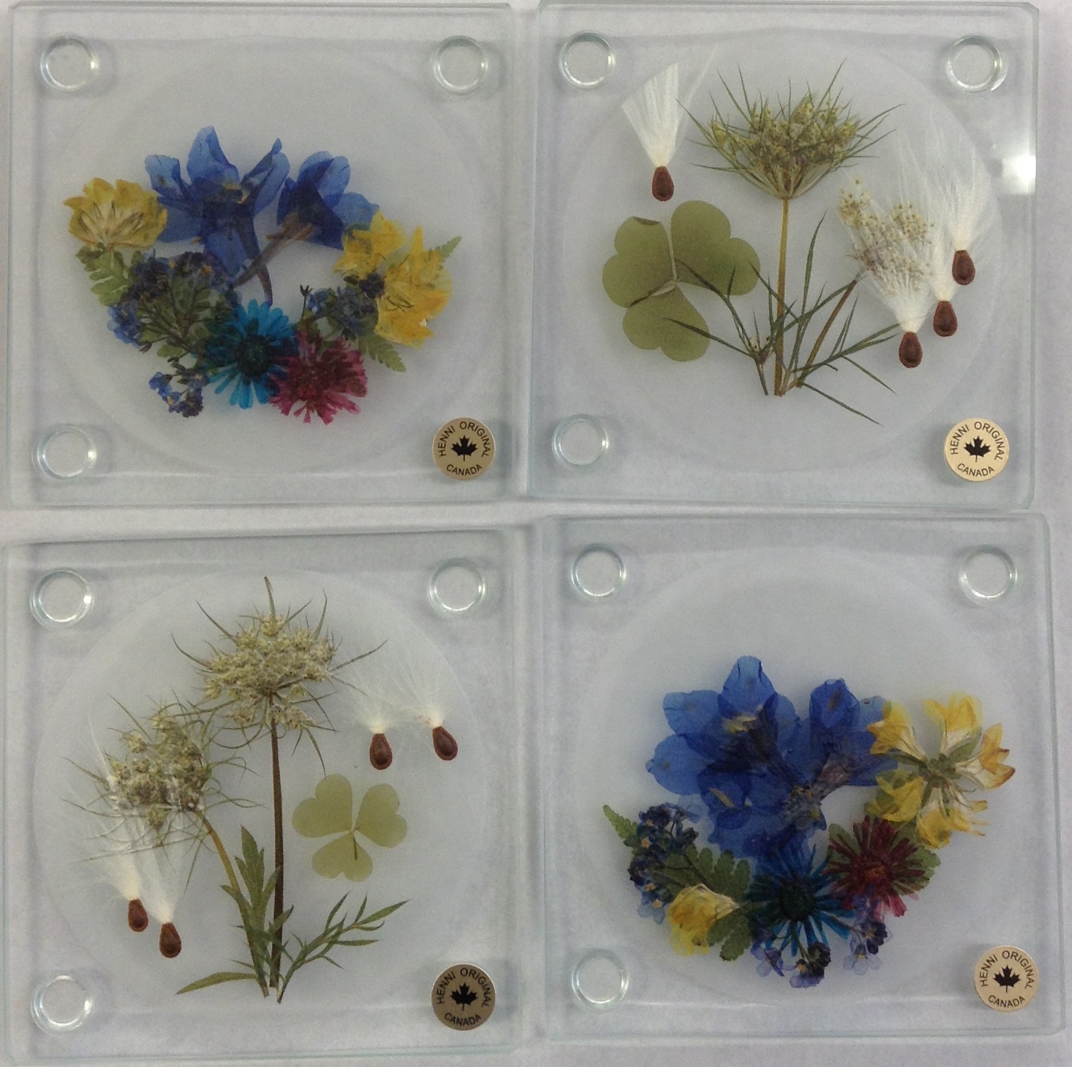 4 glass coasters export outlet